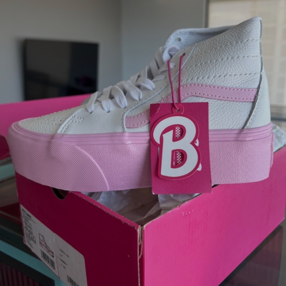 Vans | Shoes | Vans Barbie Sk8hi Tapered Stackform Sneakers Nib | Poshmark